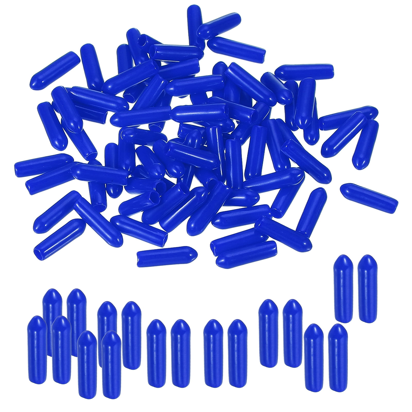 Uxcell Round Rubber End Caps Rubber Bolt Covers Caps Vinyl Rubber ...