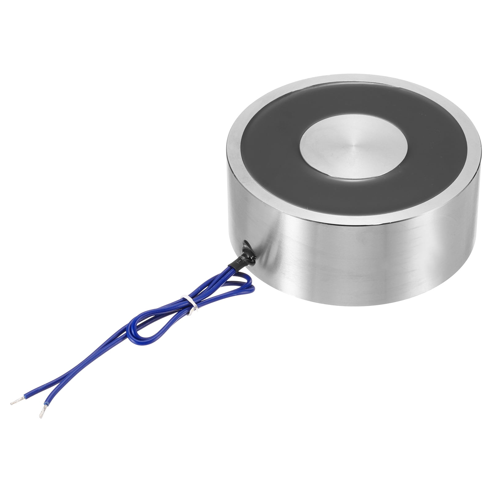 Round Solenoid Electromagnet DC 12V 1200N 44LB/120Kg Electric Magnet ...