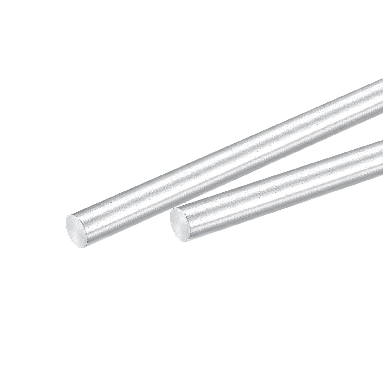 Uxcell Round Solid Aluminum Rod 8mm Dia.300mm Length Lathe Bar Stock ...