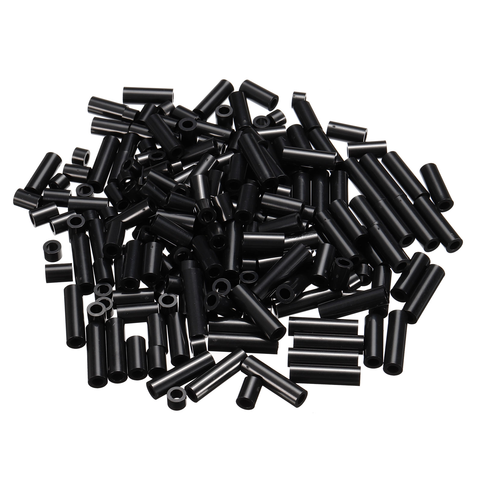 Uxcell Round Spacer Washer Set, 200 Pack Nylon 5,10,15,20,25mm Length ...