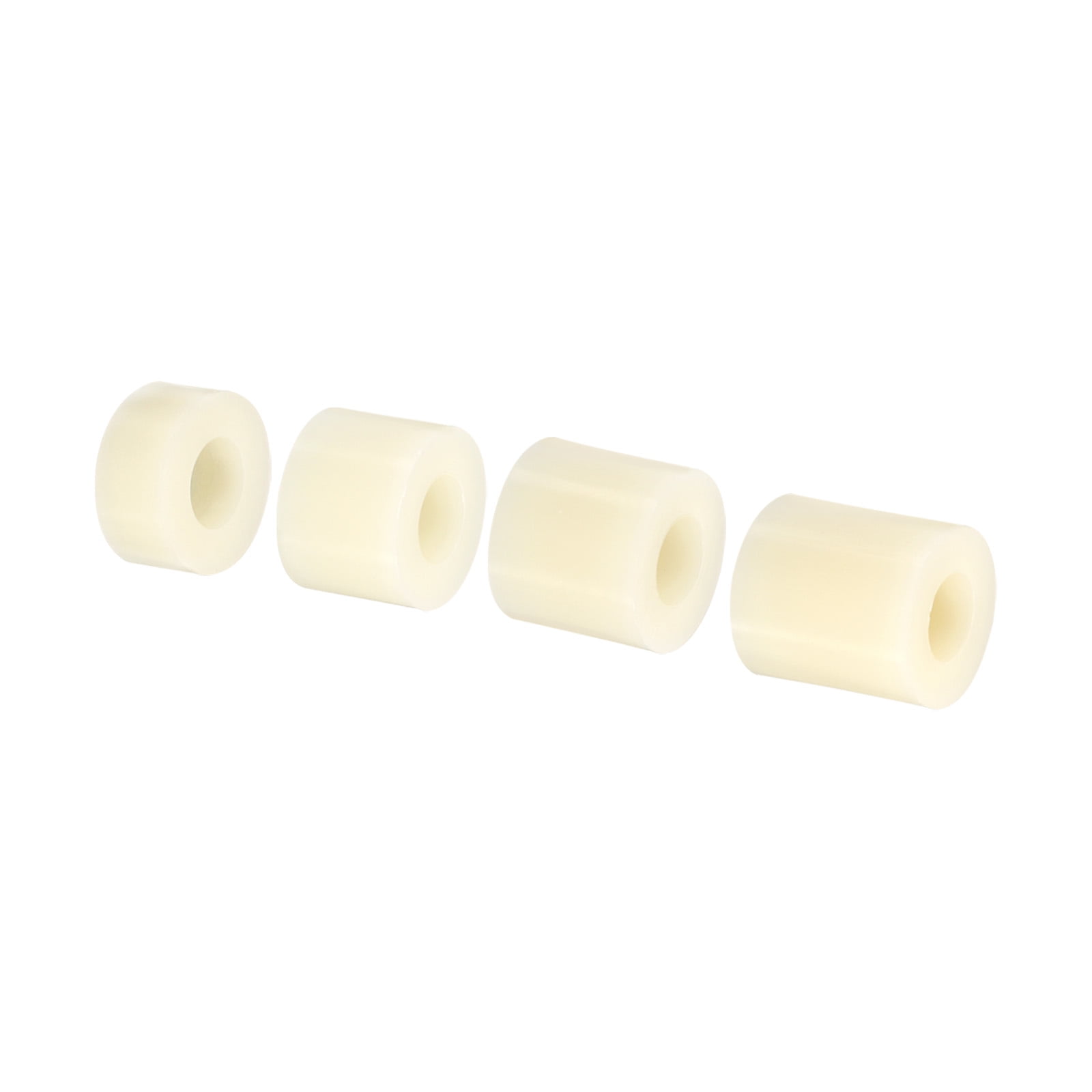 Uxcell Round Spacer Washer Set, 40 Pack Nylon 5,8,10,12mm Length for M5 ...