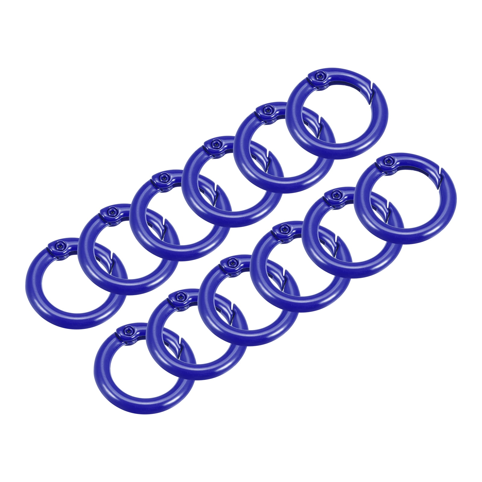 Uxcell Round Spring O Rings, 25mm/ 0.98" Trigger Buckle Snap, Carbon ...