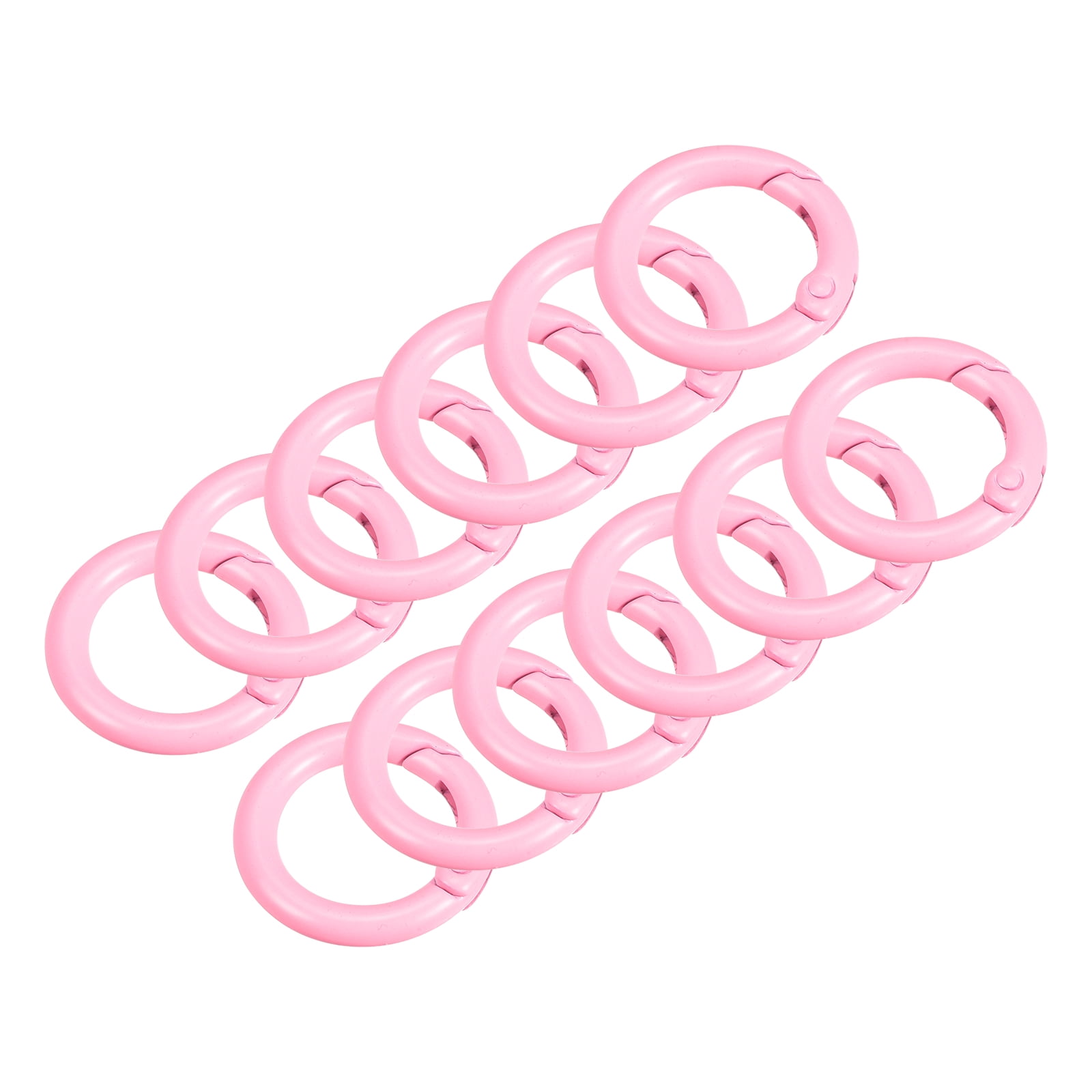 Uxcell Round Spring O Rings, 25mm/ 0.98" Trigger Buckle Snap Pink ...