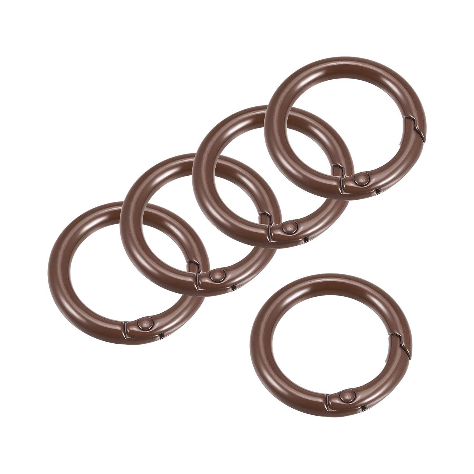 Uxcell Round Spring O Rings, 27mm/ 1.06" Trigger Buckle Snap, Carbon ...