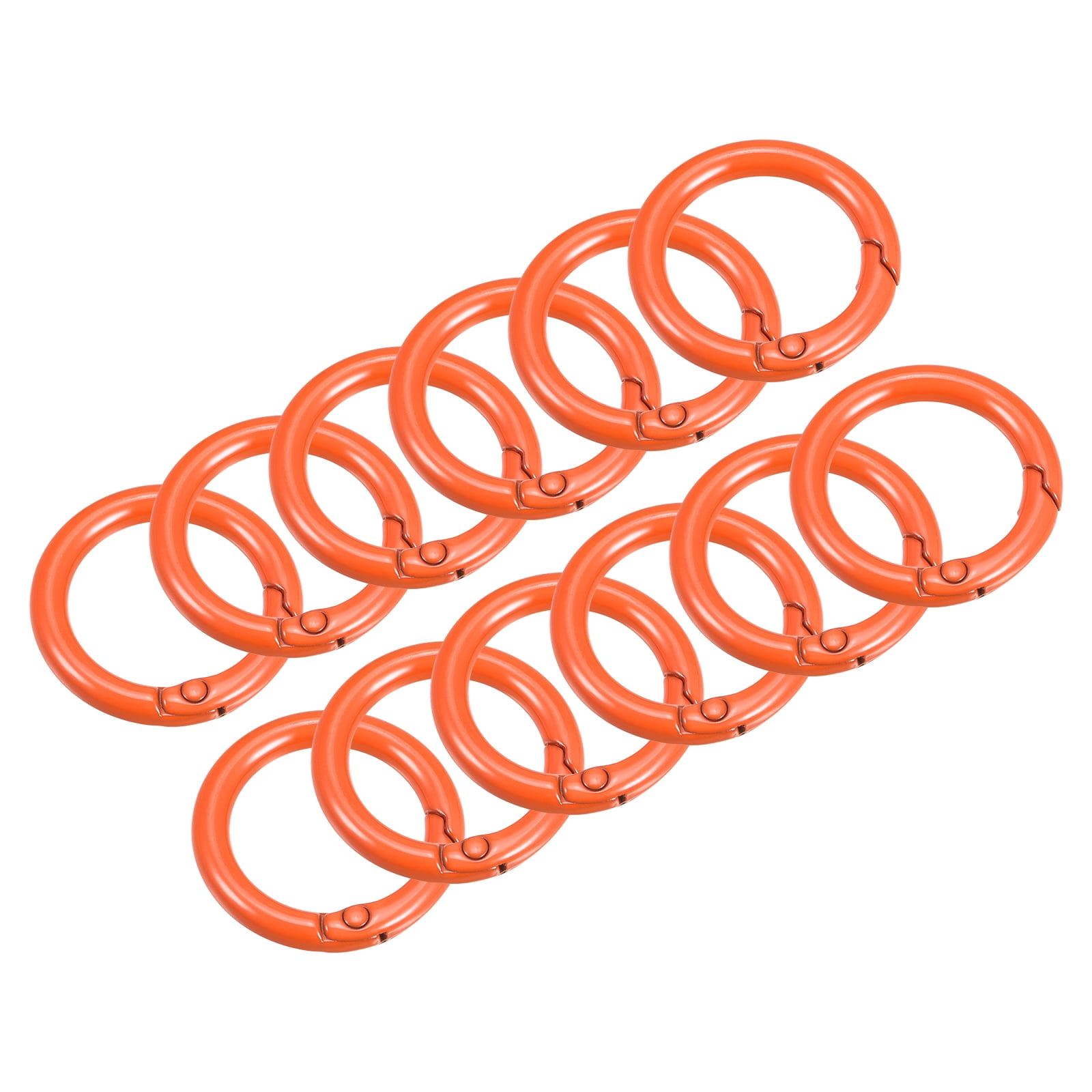 Uxcell Round Spring O Rings, 27mm/ 1.06" Trigger Buckle Snap, Carbon ...