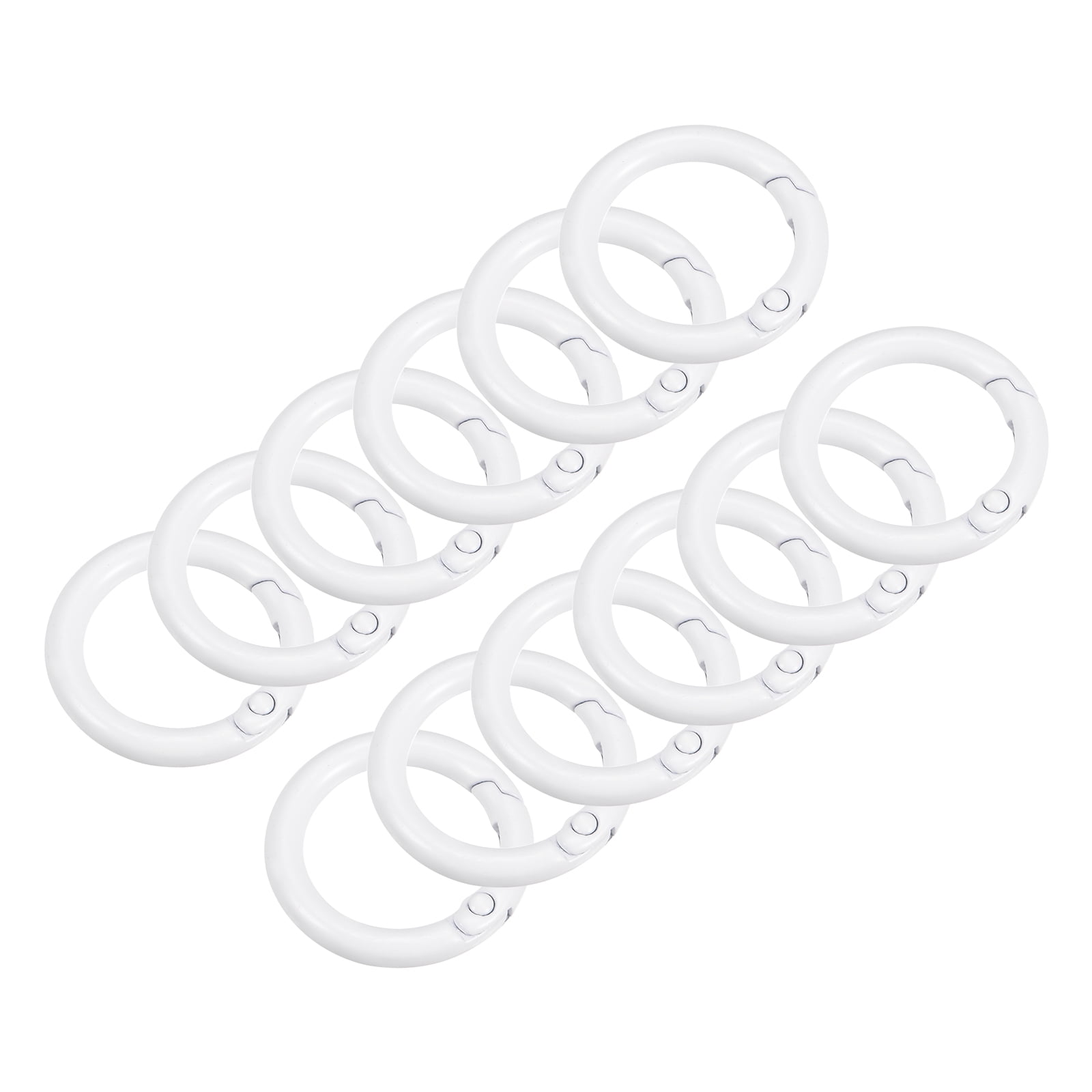 Uxcell Round Spring O Rings, 27mm/ 1.06" Trigger Buckle Snap, Carbon ...