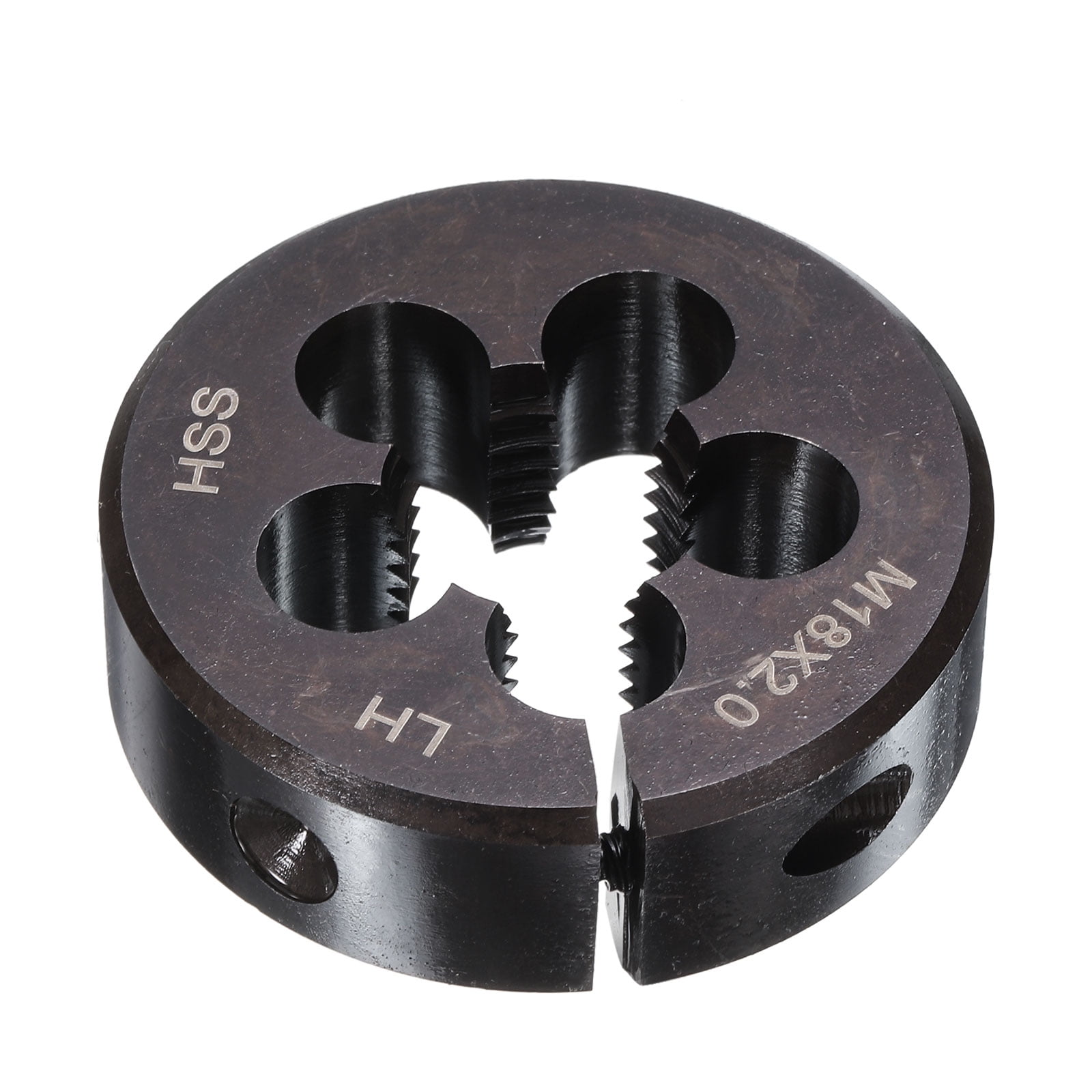 Uxcell Round Threading Die M18 x 2 Metric Thread Adjustable Left Hand ...