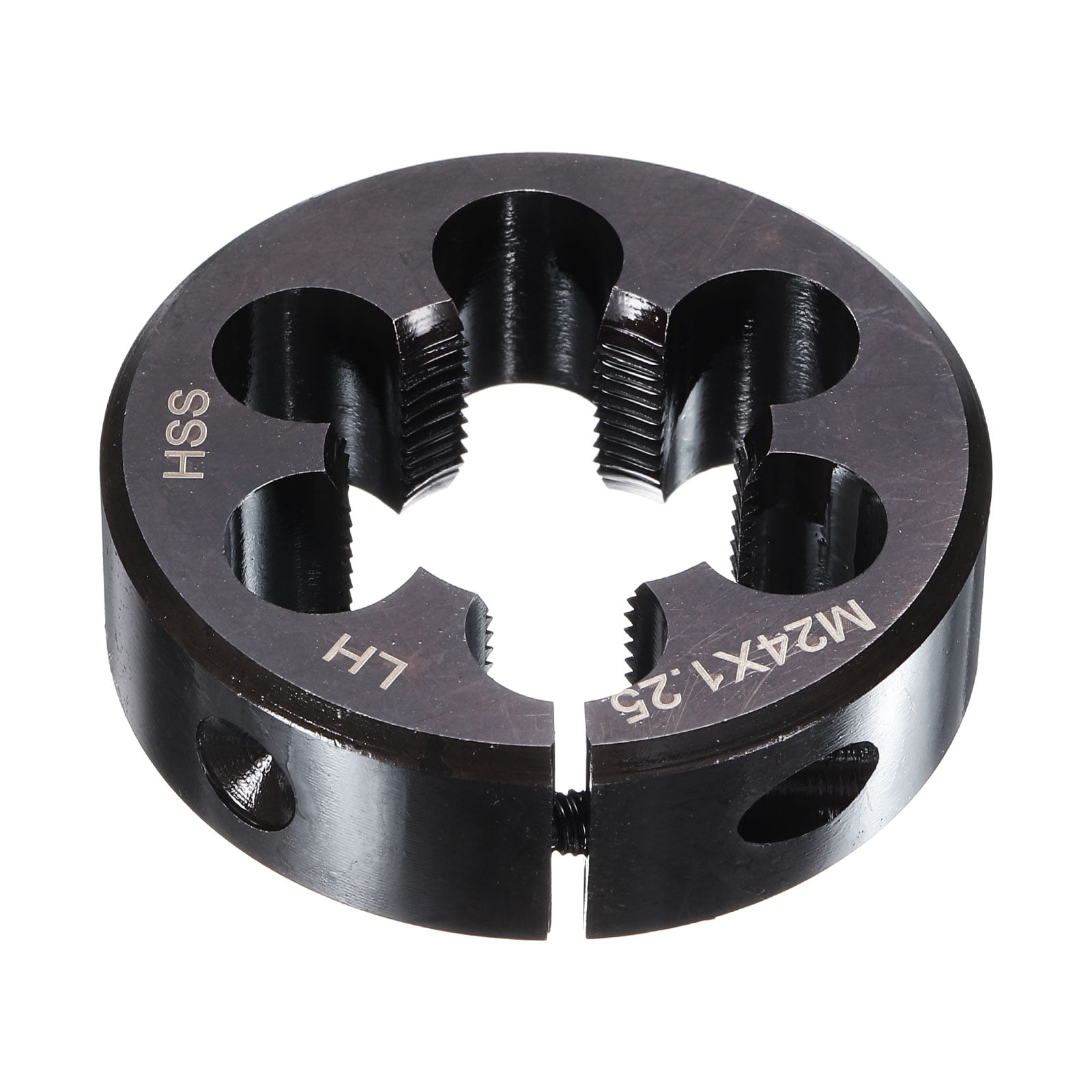 Uxcell Round Threading Die M24 x 1.25 Metric Thread Adjustable Left ...