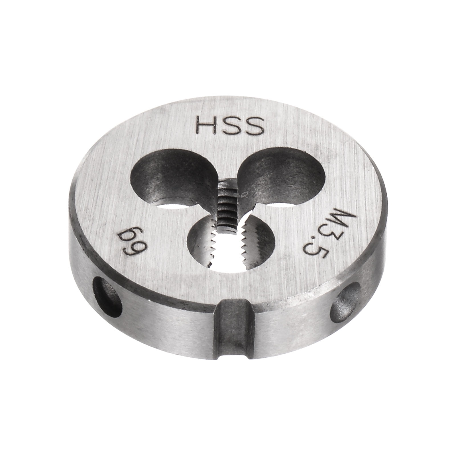 Uxcell Round Threading Dies Metric M3.5 x 0.6 Thread High Speed Steel ...