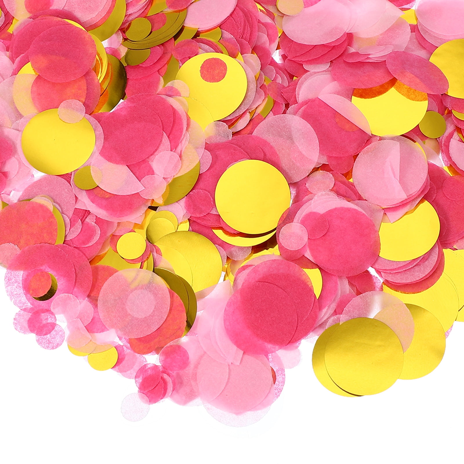 Uxcell Round Tissue Paper Confetti 13 Inch, Table Wedding Confetti ...