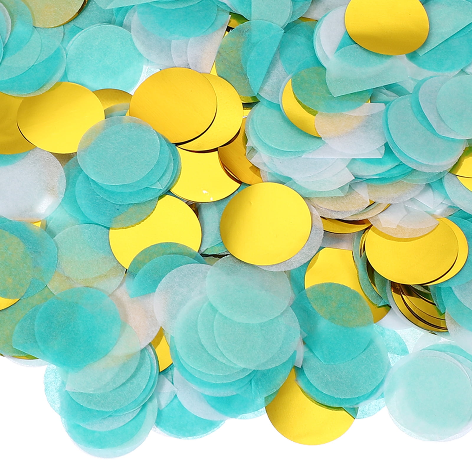 Uxcell Round Tissue Paper Confetti 16 Inch, Table Wedding Confetti ...