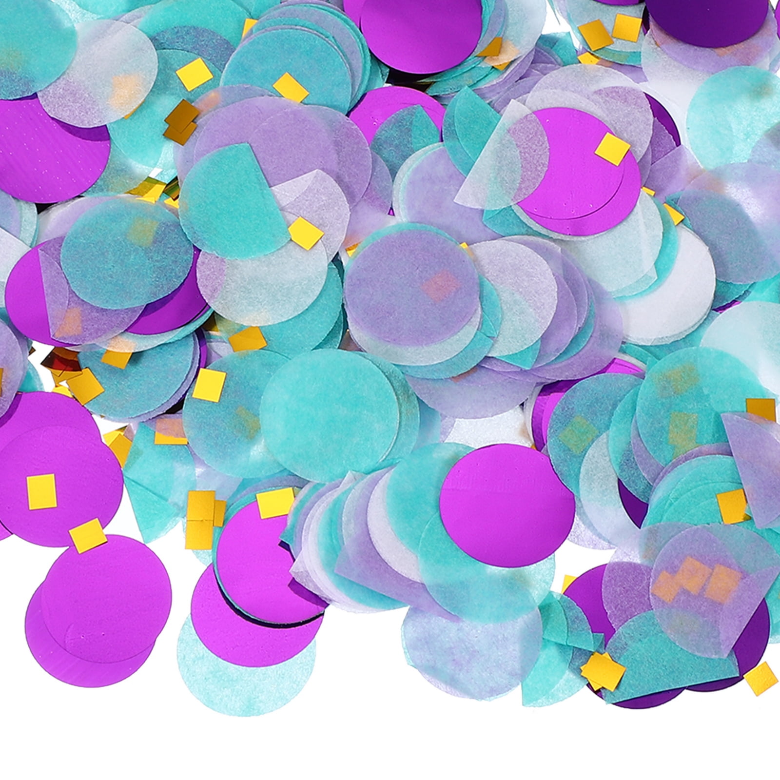 Uxcell Round Tissue Paper Confetti 6 Inch, Table Wedding Confetti ...