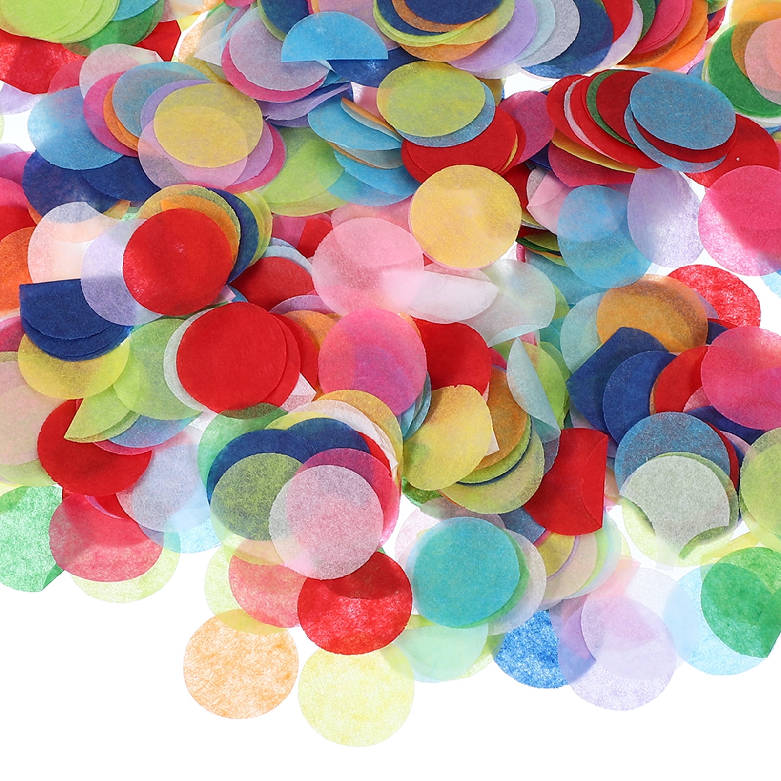 Uxcell Round Tissue Paper Confetti 9 Inch, Table Wedding Confetti ...