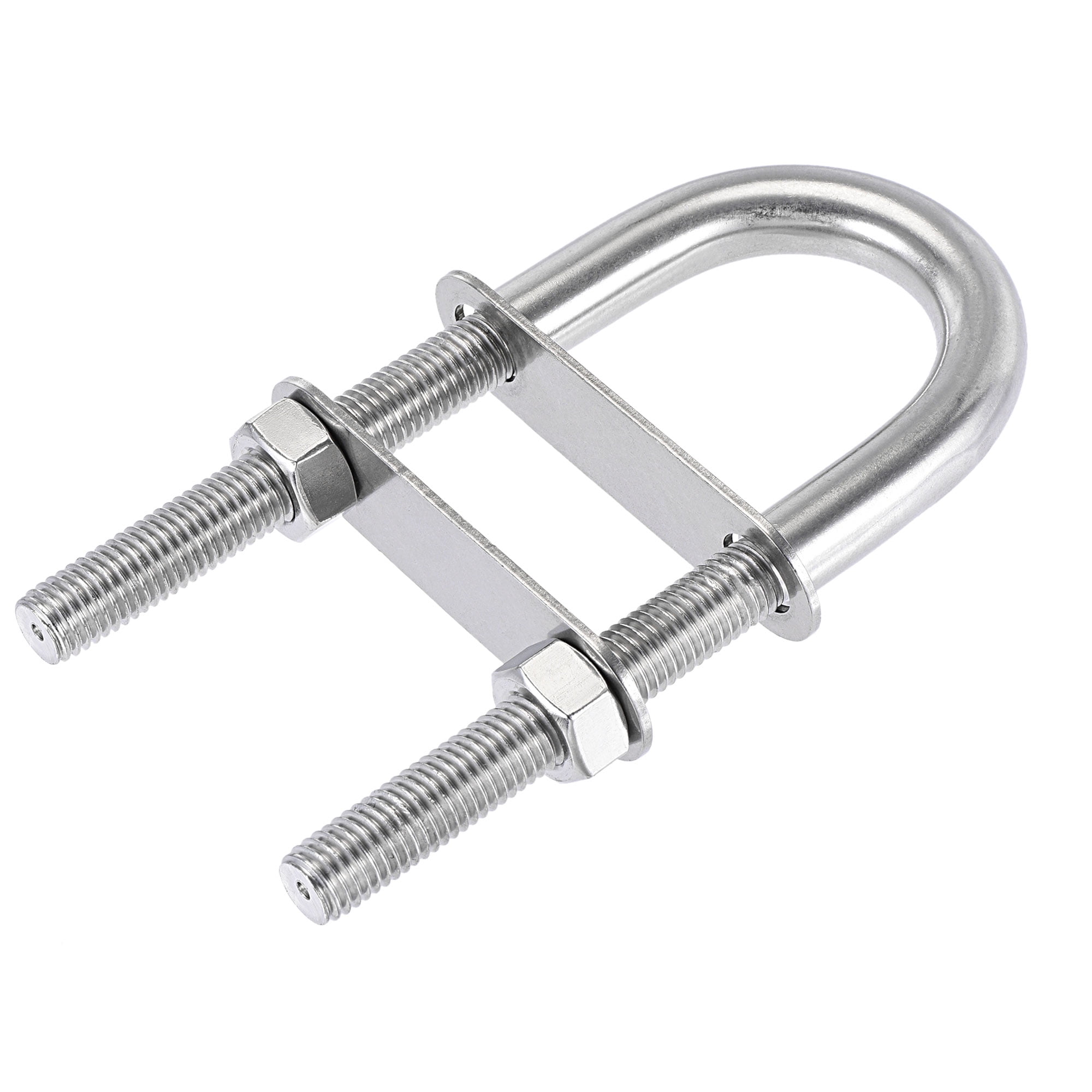 Uxcell Round U-Bolt M12x46mmx150mm 304 Stainless Steel Polished ...