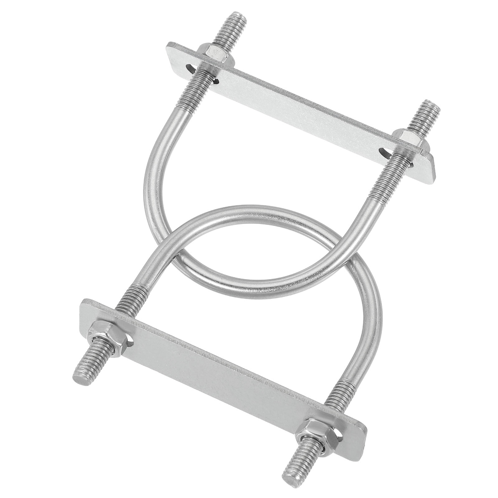 Uxcell Round U-Bolts, Round Bend U-Bolt Stainless Steel Pole U Bolt ...
