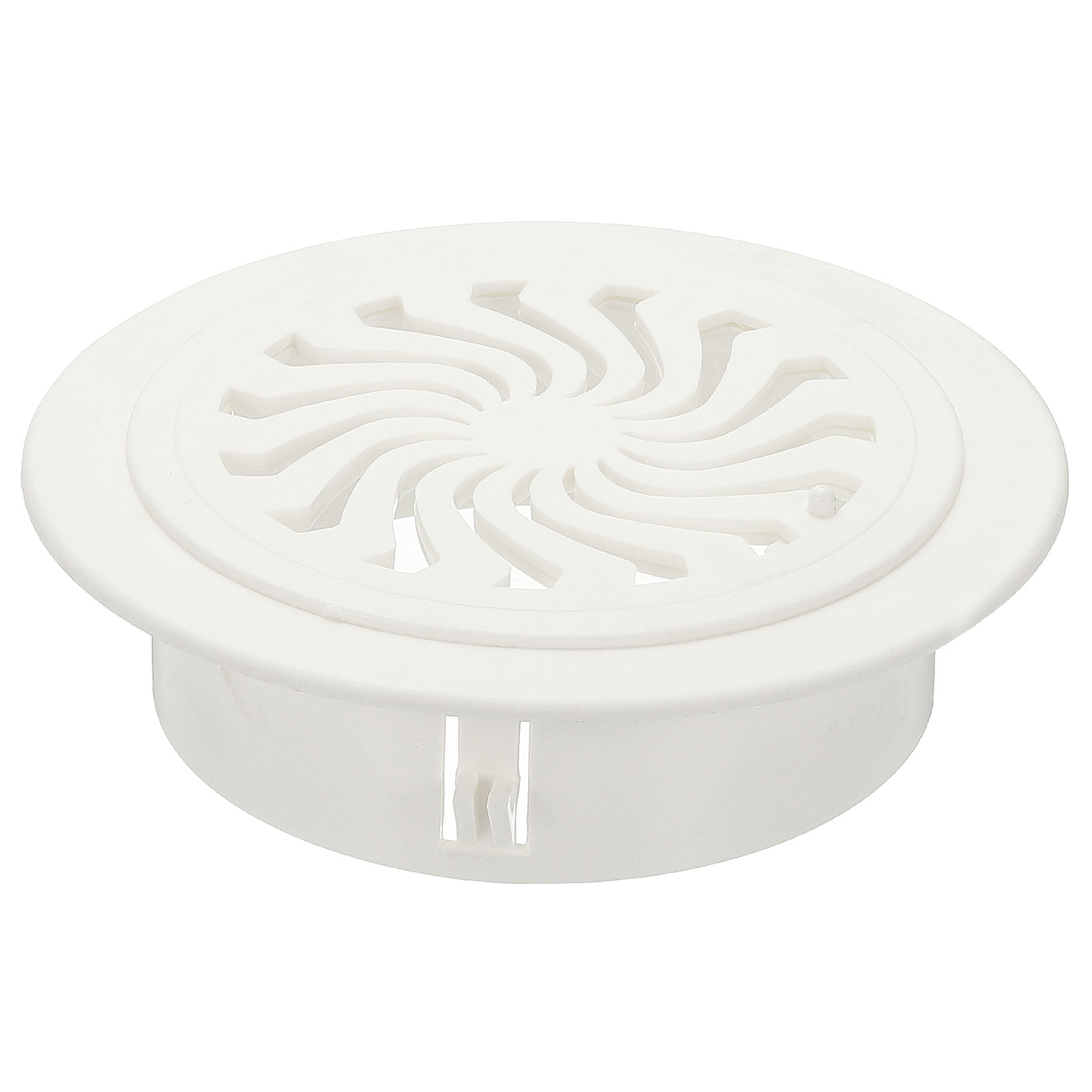 Uxcell Round Air Vent, Adjustable ABS Vent Cover Louver Grille Vent ...
