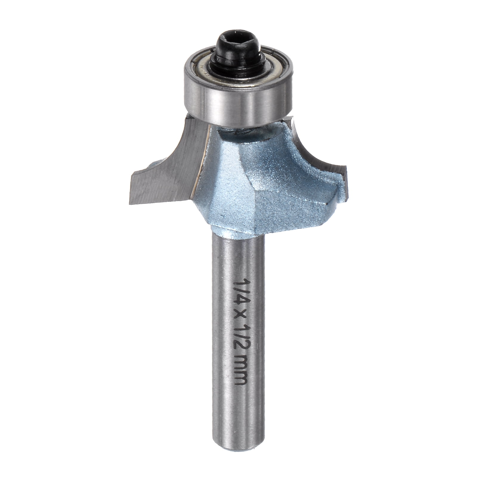 Uxcell Roundover Router Bit 1/4 Shank 1/4" Radius Tungsten Steel Tip ...