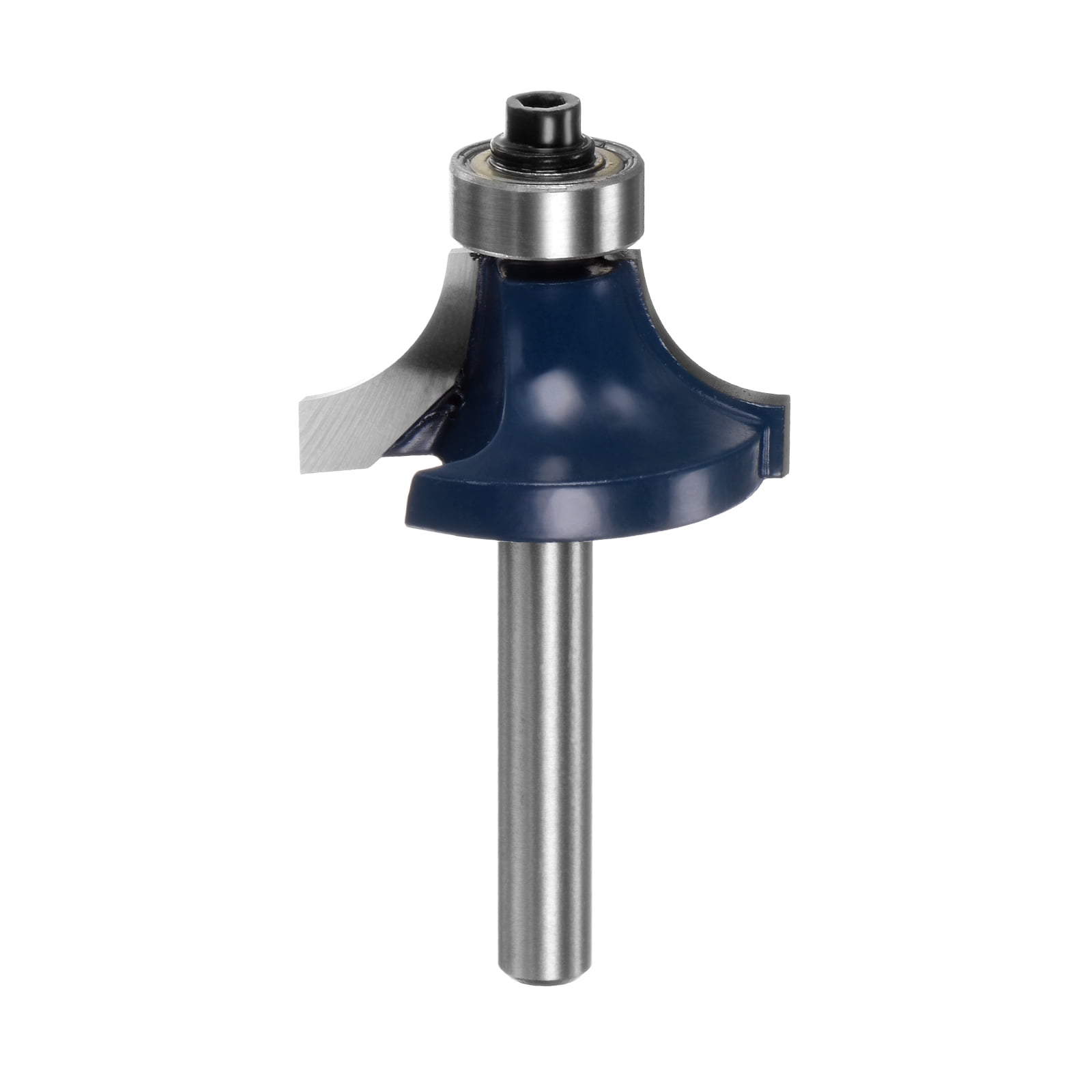 Uxcell Roundover Router Bit 1/4 Shank 3/8" Radius Carbide Tipped ...