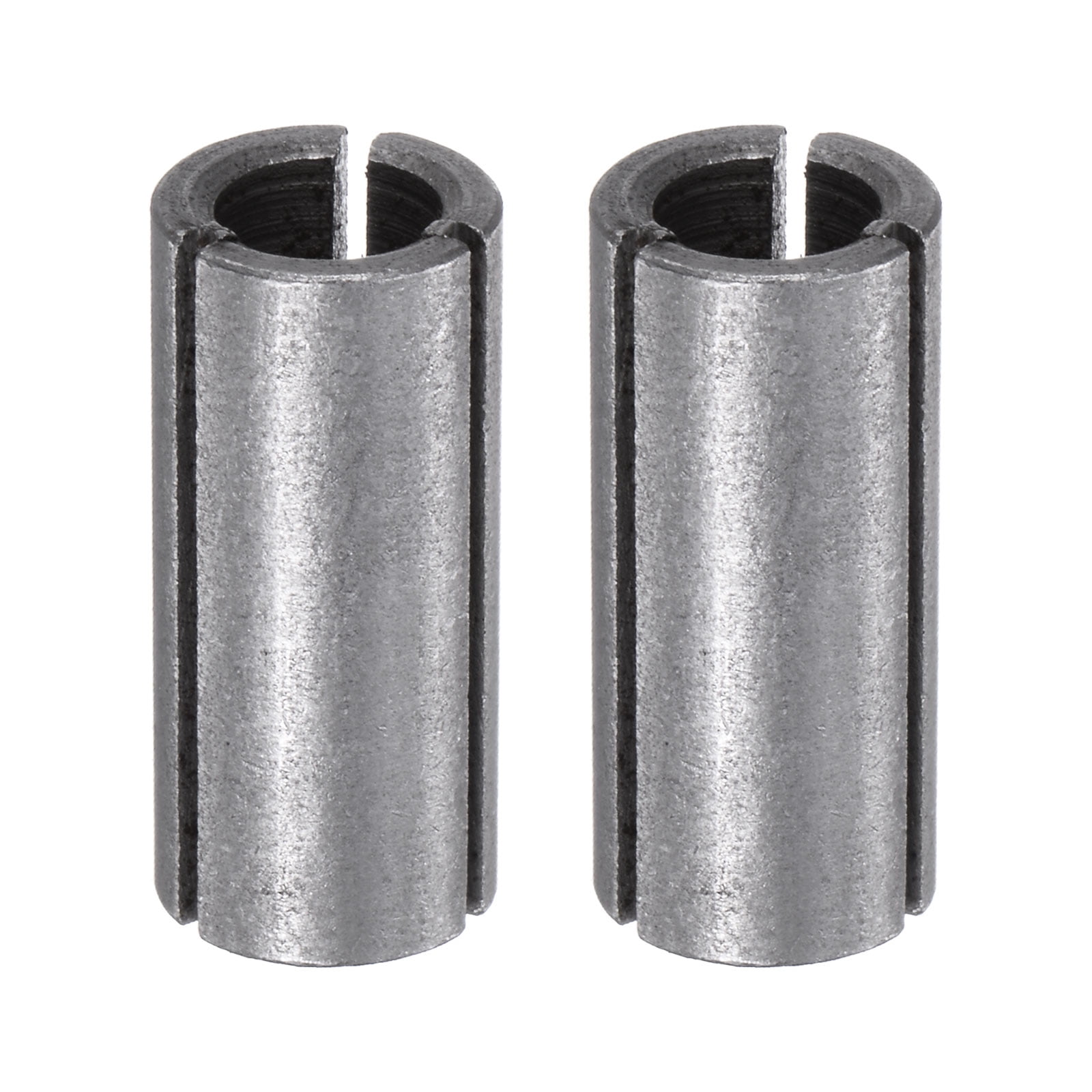 Uxcell Router Collet Chuck Driver Adapter 1/2" to 1/4" Spring Steel CNC ...