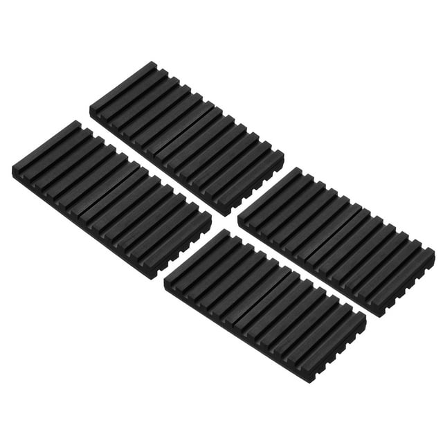 Uxcell Rubber Anti Vibration Pads, Vibration Isolation Mats 4" x 2" x 0 ...