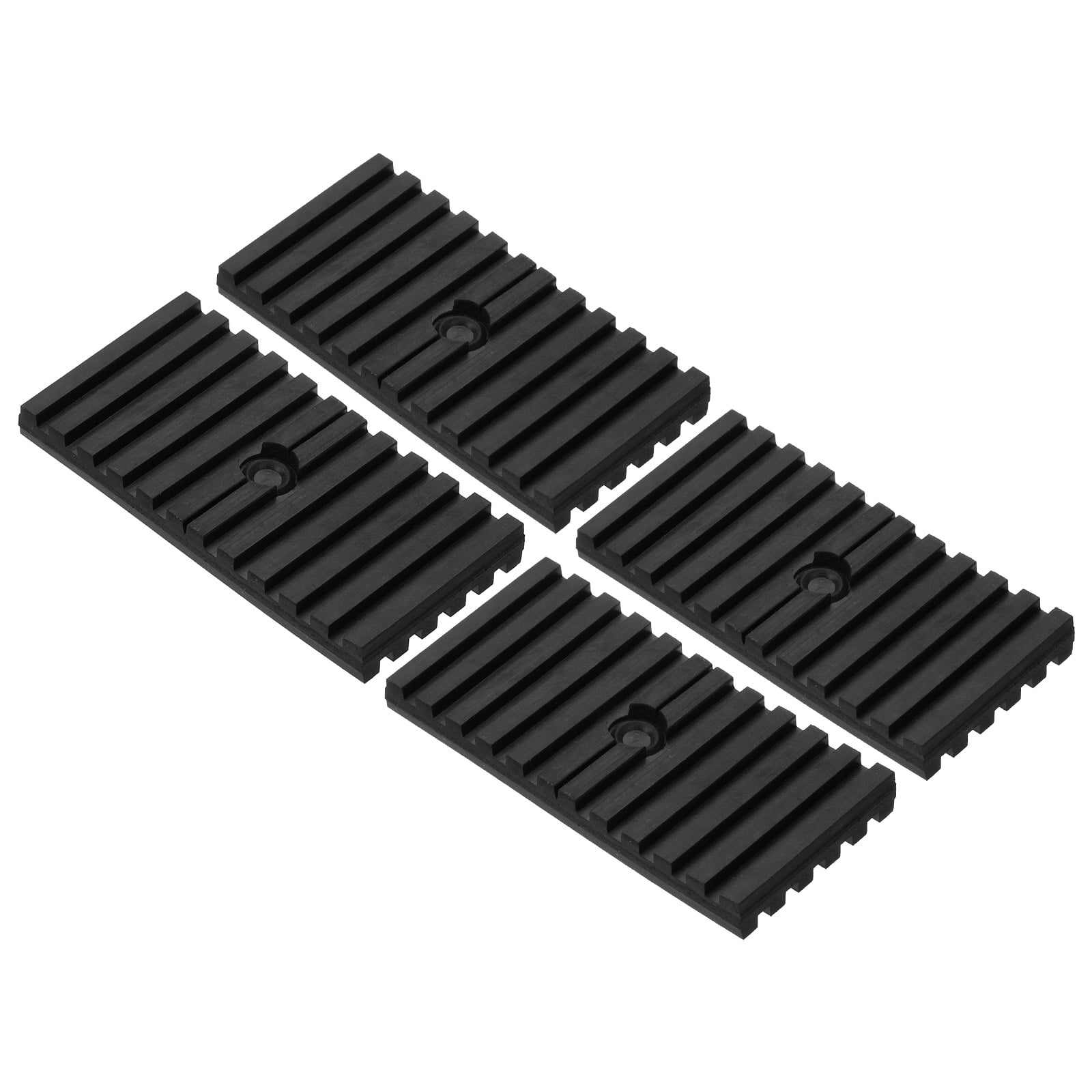 Uxcell Rubber Anti Vibration Pads, Vibration Isolation Mats with Hole 4 ...