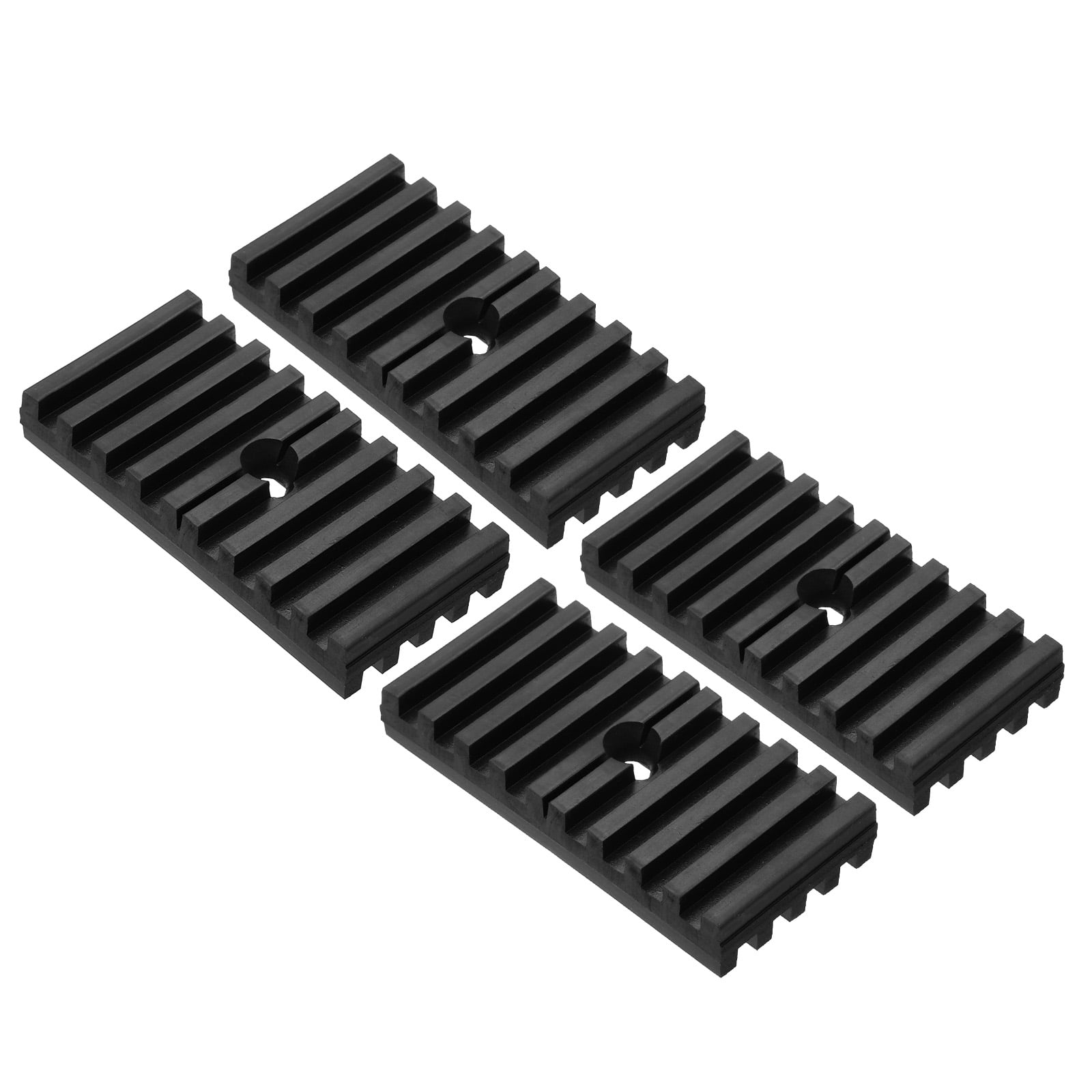 Uxcell Rubber Anti Vibration Pads, Vibration Isolation Mats with Hole 4 ...