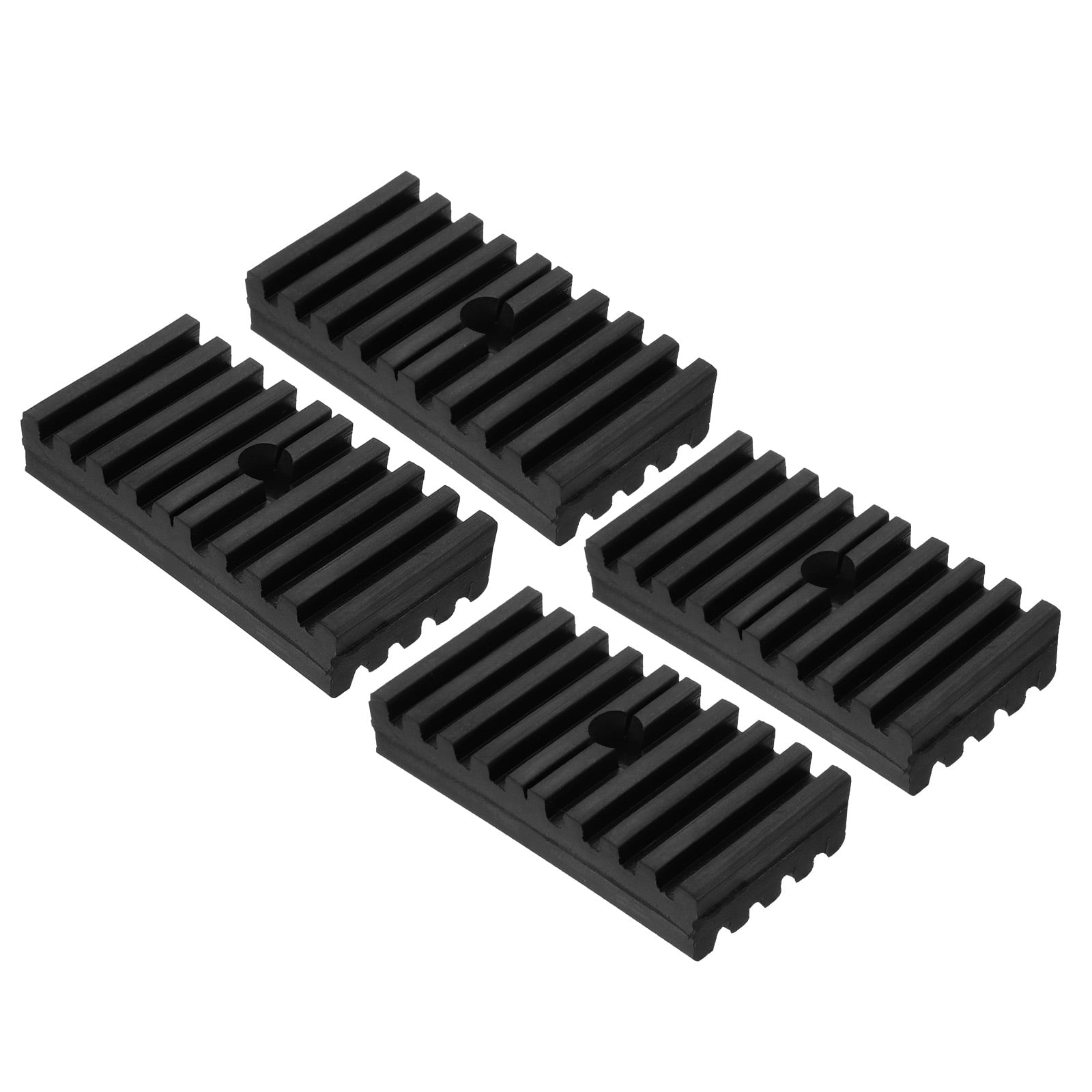 Uxcell Rubber Anti Vibration Pads, Vibration Isolation Mats with Hole 4 ...