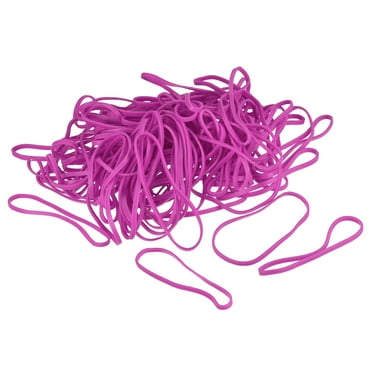 Uxcell Rubber Band Stretchable Rubber Elastic Band Colorful 1.5inch Dia ...
