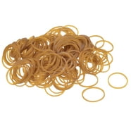 Uxcell Rubber Band White Stretchable Rubber Elastic Band 1.65inch Dia ...