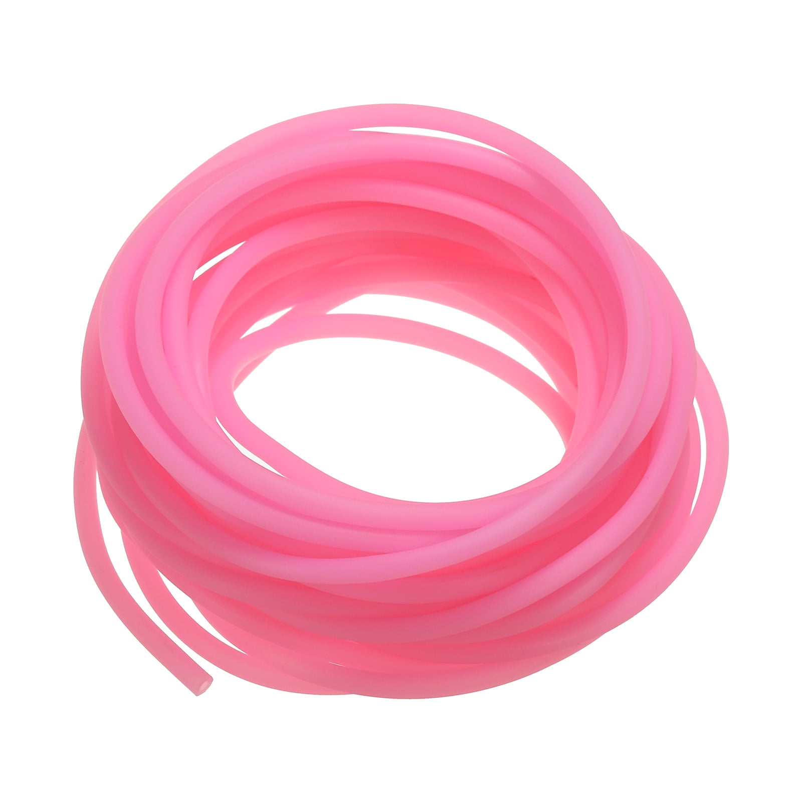 Uxcell Rubber Cord Tube, 16ft Hollow Tubing 3mm OD 1.5mm ID for DIY ...