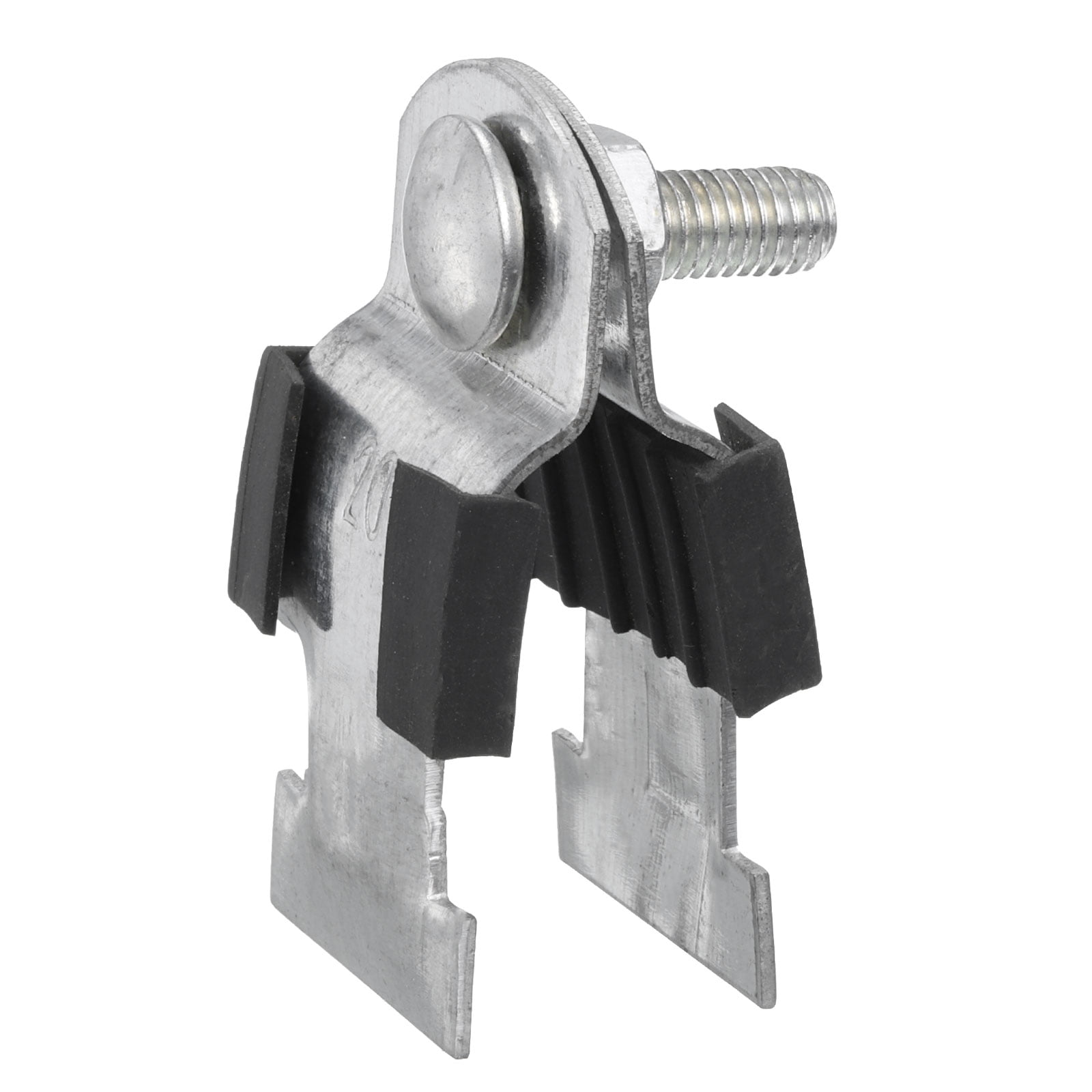 Uxcell Rubber Cushion Strut Clamp Rigid Steel Pipe Clamp Fit for 1-1/16 ...