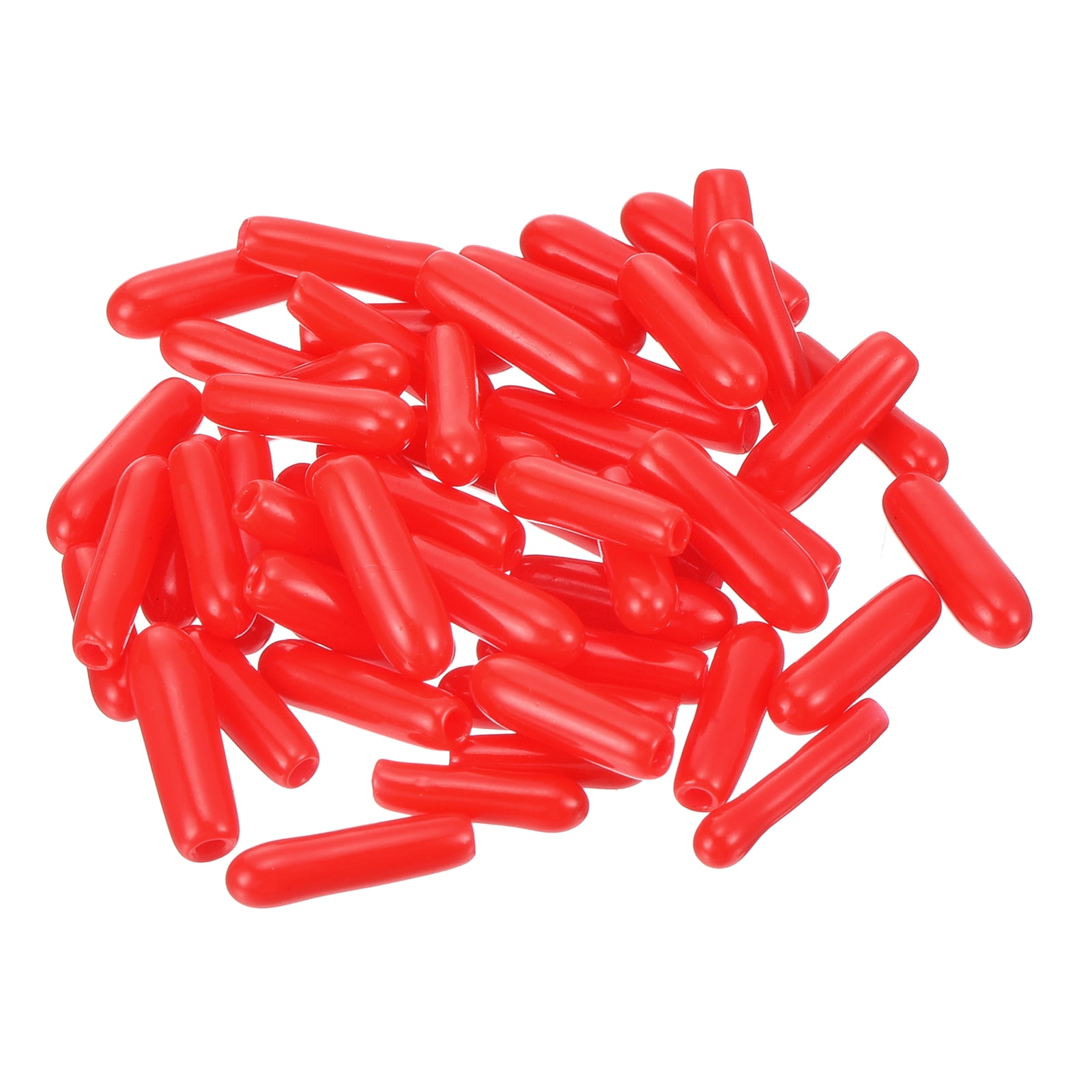 Uxcell Rubber End Caps, 240Pack 1.3mm Screw Thread Protector for Tube ...