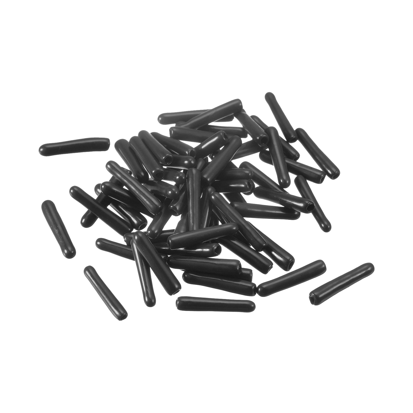 Uxcell Rubber End Caps, 60Pack 1.5mm Screw Thread Protector for Tube ...