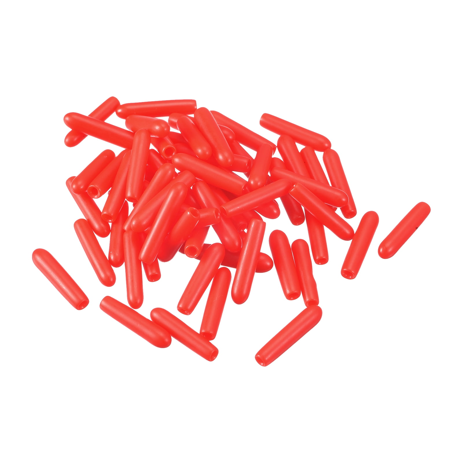Uxcell Rubber End Caps, 60Pack 1.6mm Screw Thread Protector for Tube ...