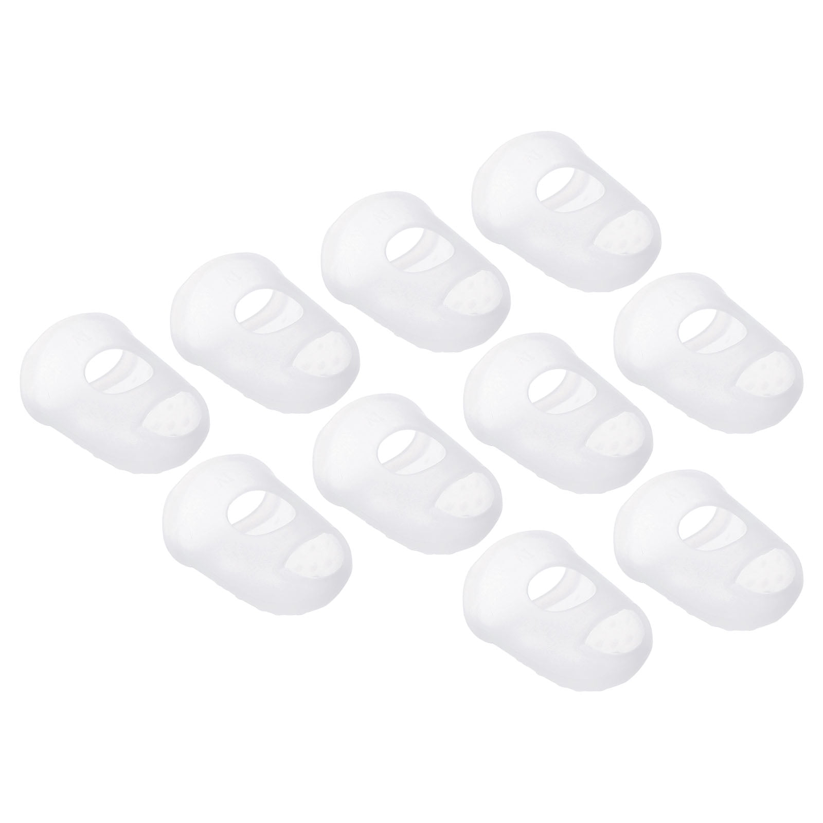 Uxcell Rubber Finger Tips Silicone Thumb Fingertip Protector Thimble ...