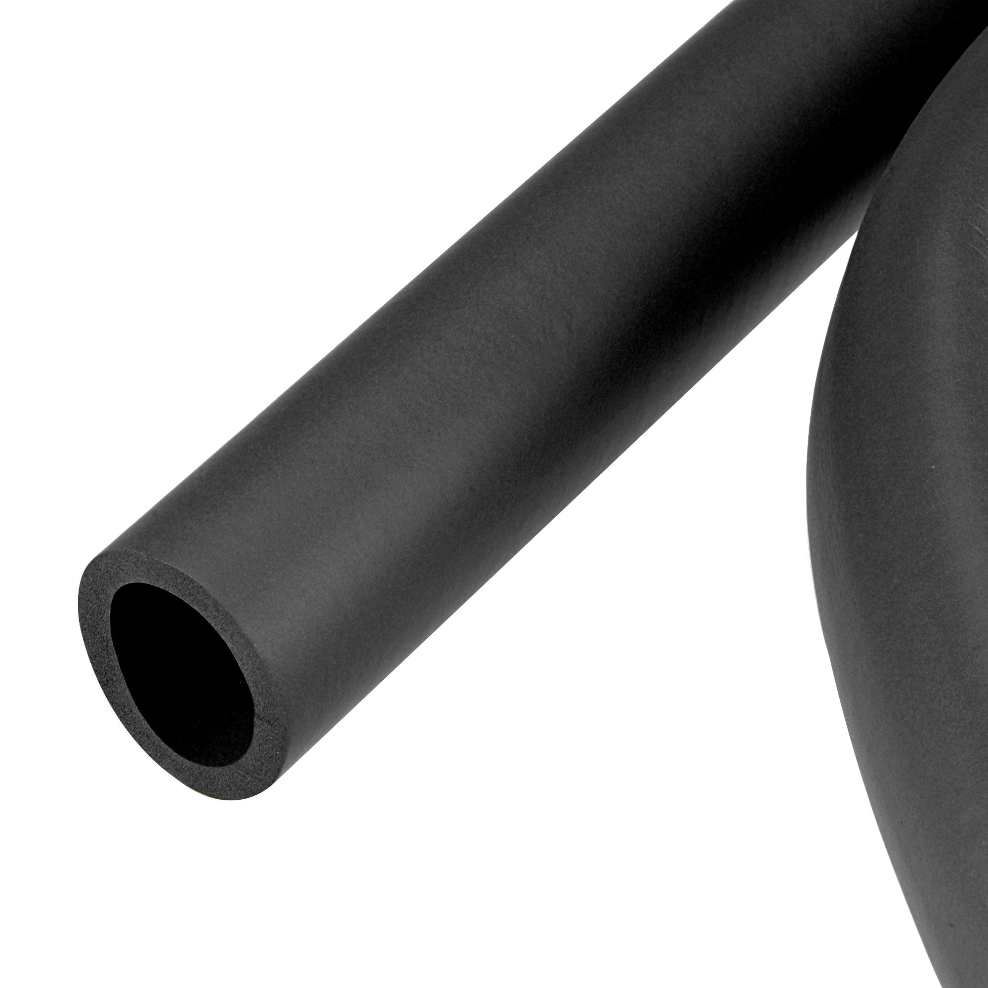 Uxcell Rubber Foam Tube Covers for Pipe Insulation, Black, 0.98x1.38 ...