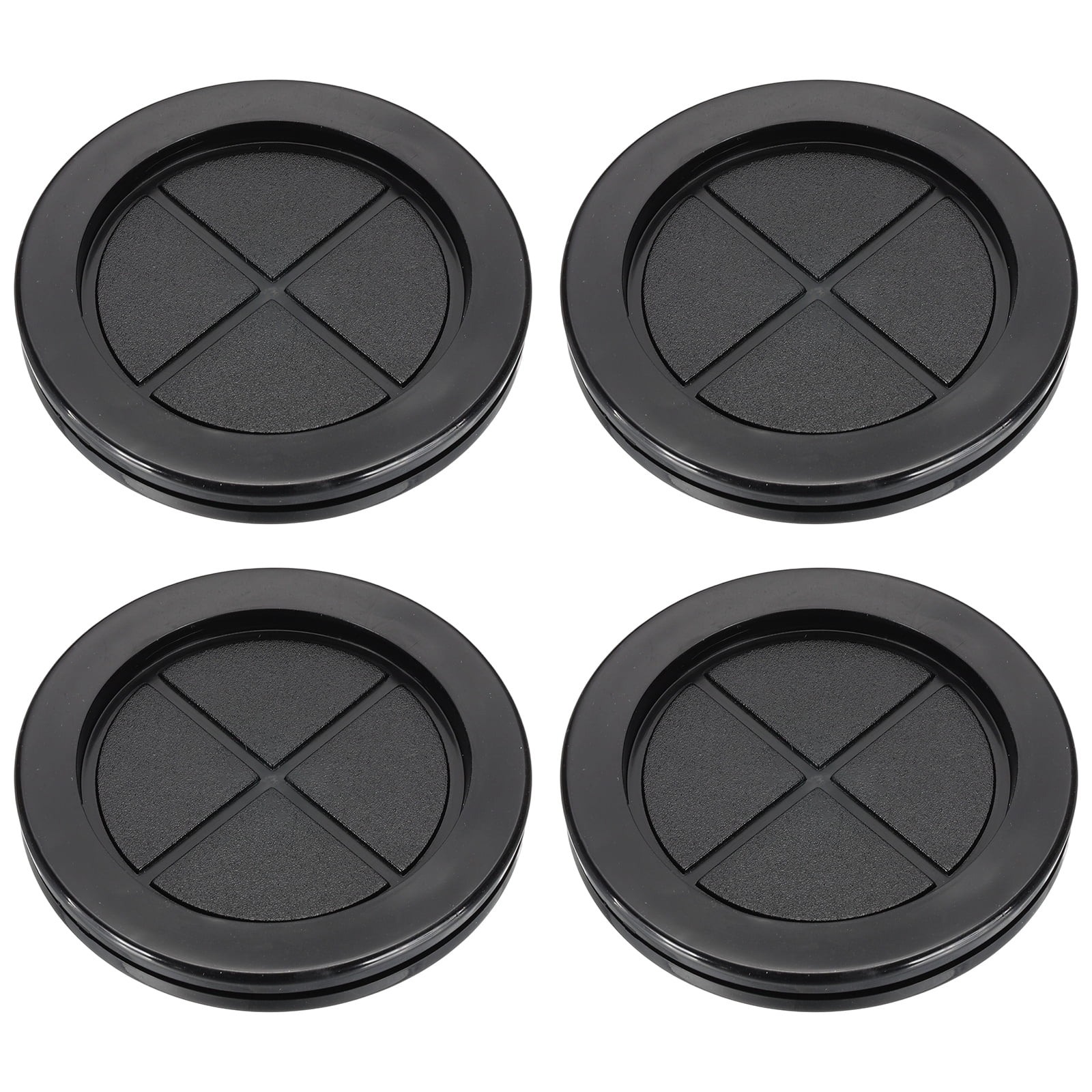 Uxcell Rubber Grommet 2-3/8", Round Double-Sided Cables Grommet Cord ...