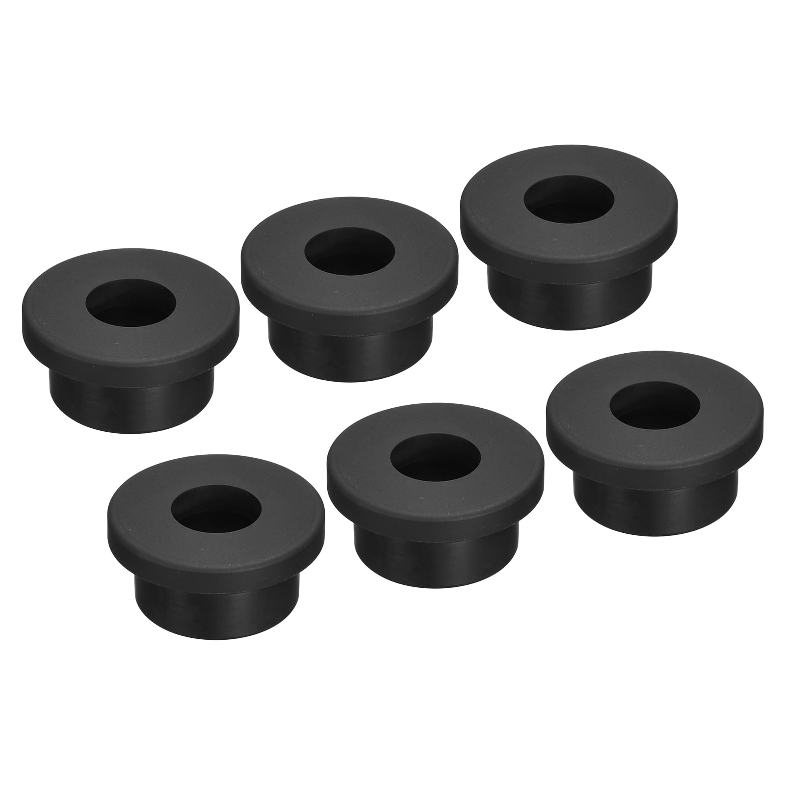Uxcell Rubber Grommet Mount Dia 55/64" (22mm) Round T Type for Wire ...