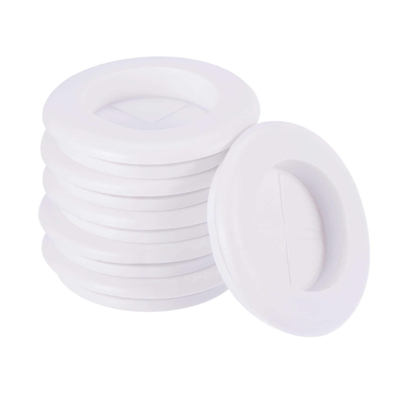 Uxcell Rubber Grommets ID 1.02" OD 1.65" Round White for Firewall Hole ...