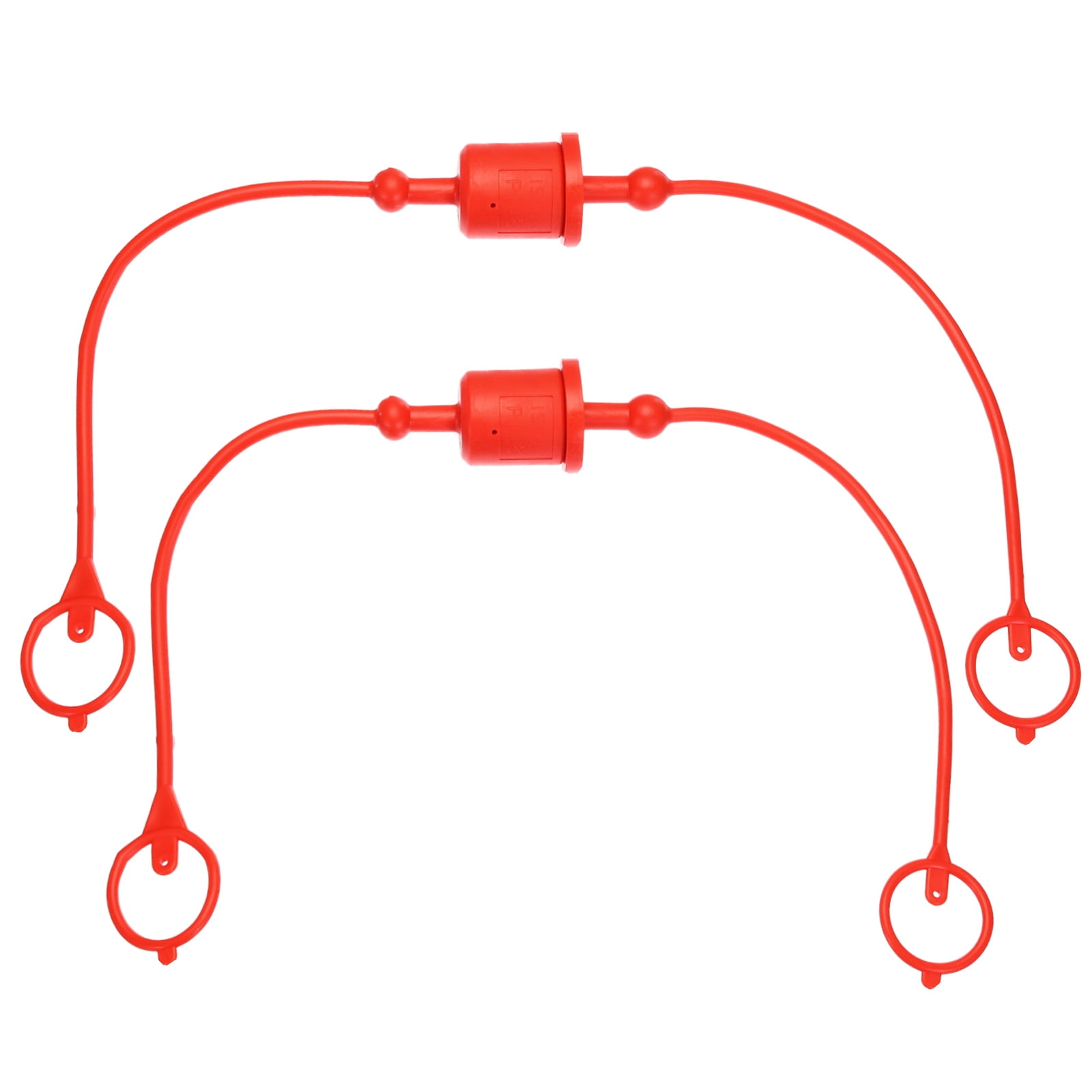 Uxcell Rubber Hydraulic Coupler Male Dust Cap and Female Plug Cover 1/2 ...