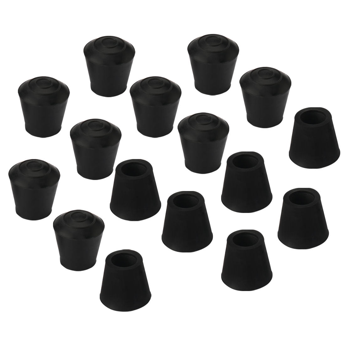 Uxcell Rubber Leg Cap End Tip Furniture Feet Protector 10mm 3/8" Inner ...