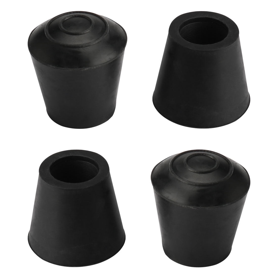 Uxcell Rubber Leg Cap End Tip Furniture Feet Protector 12mm 1/2" Inner ...