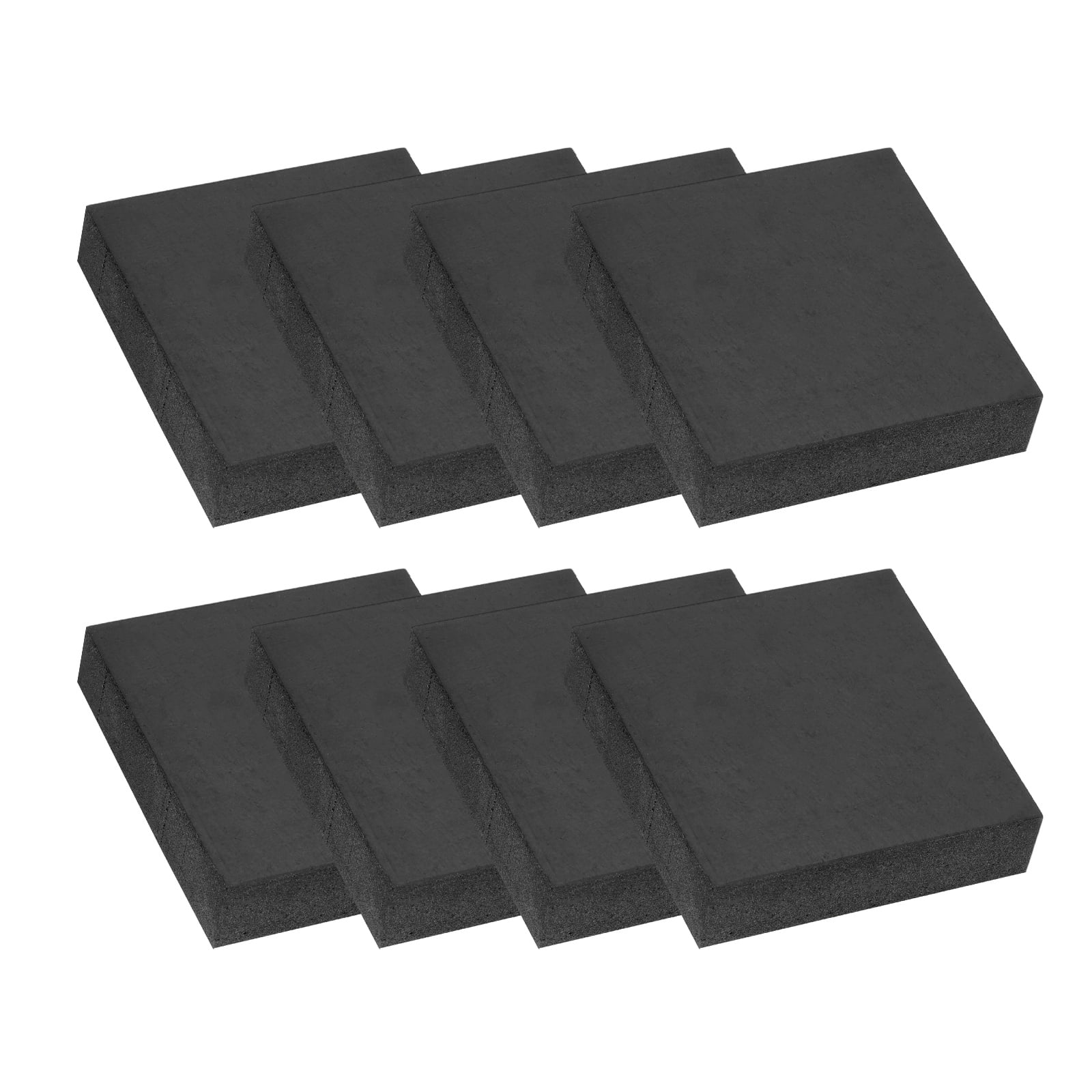 Uxcell Rubber Solid Anti-Vibration Pads, 8 Pcs 60mm x 15mm Thick Rubber ...