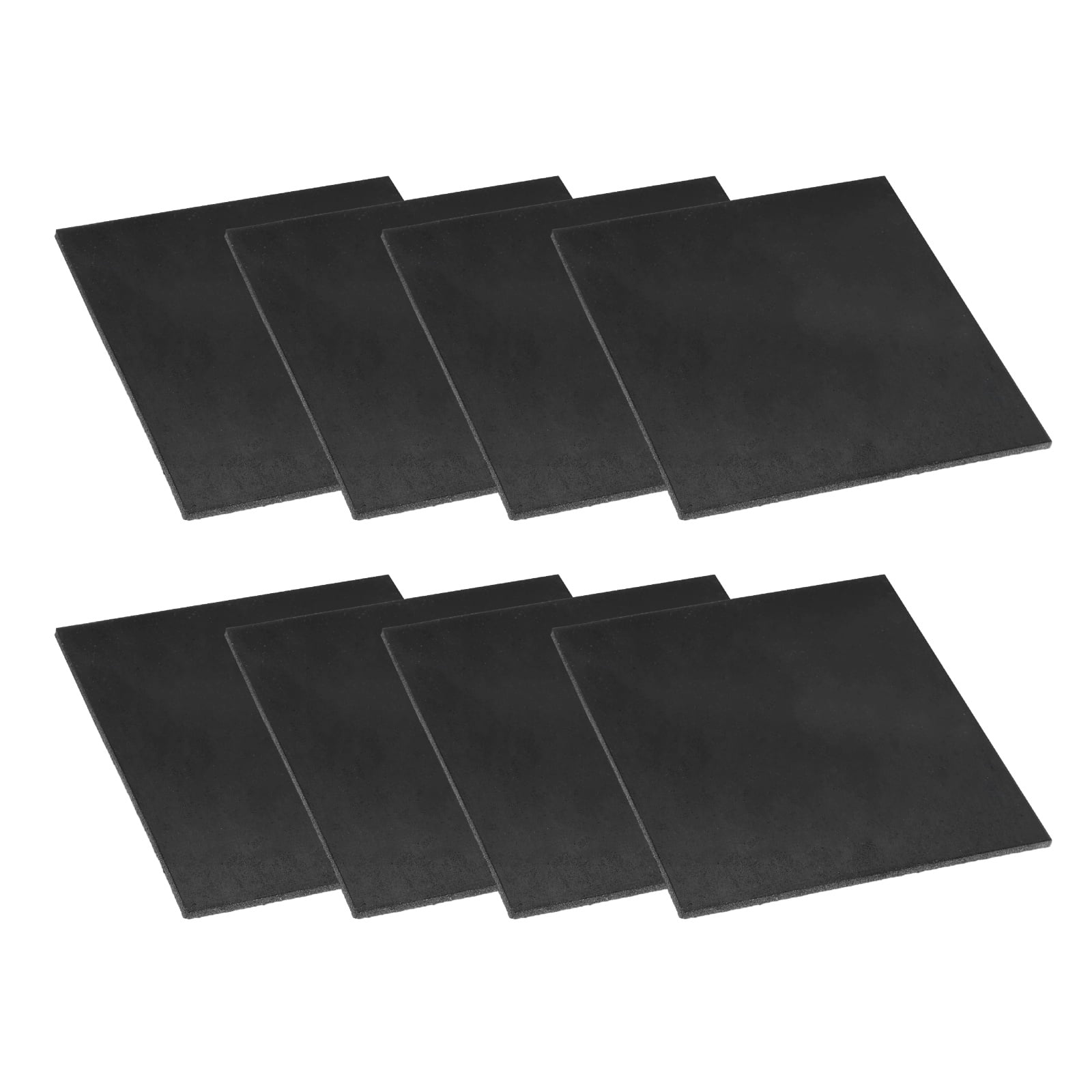 Uxcell Rubber Solid Anti-Vibration Pads, 8 Pcs 60mm x 2mm Thick Rubber ...