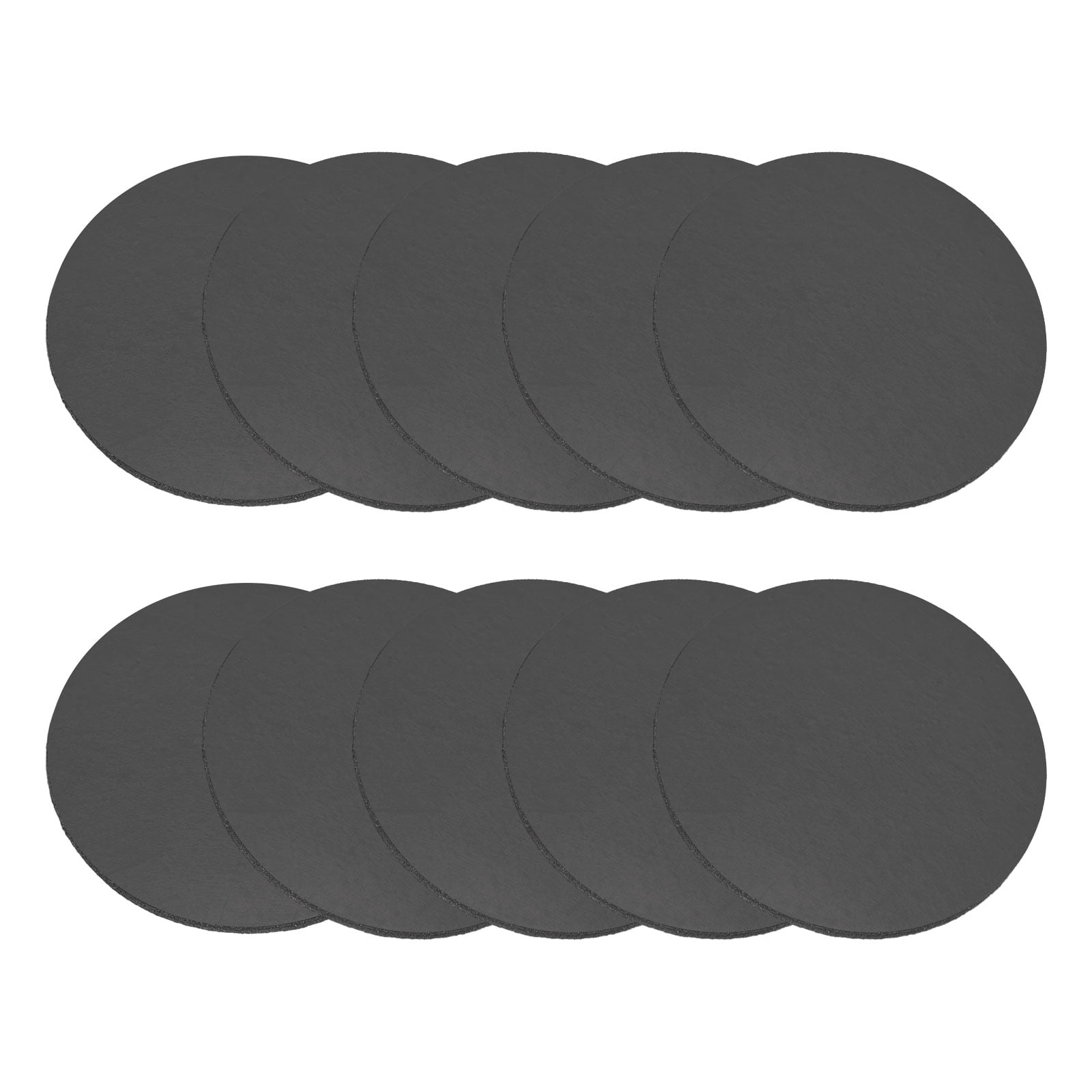 Uxcell Rubber Solid Discs Washers, 10 Pcs 45mm Dia x 1.5mm Thick Rubber ...