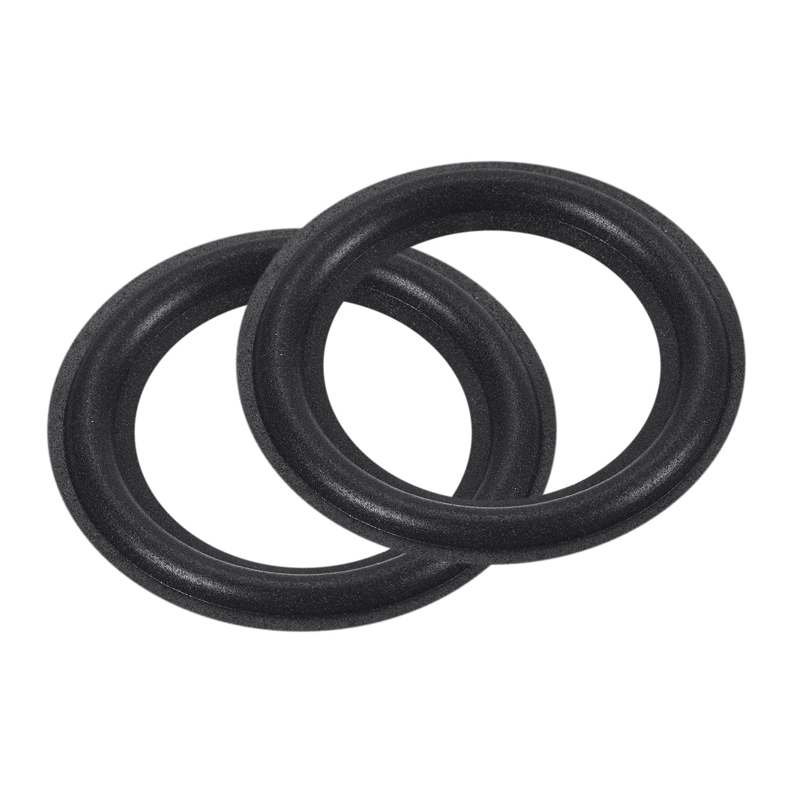Uxcell Rubber Speaker Foam Edge Surround Rings 3 Inch 47mm x 75mm ...