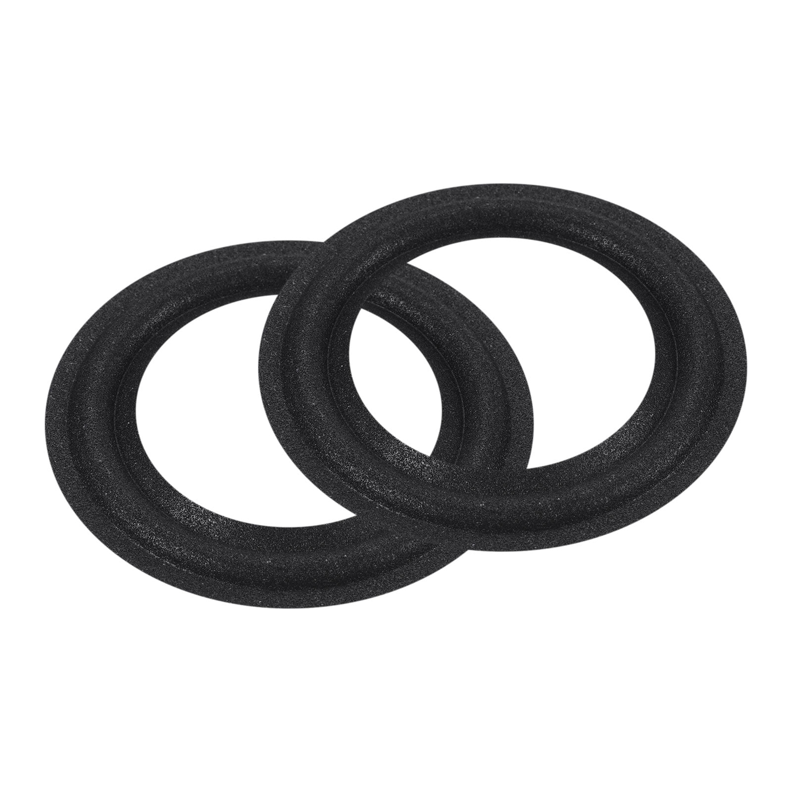 Uxcell Rubber Speaker Foam Edge Surround Rings 3 Inch 47mmx75mm ...