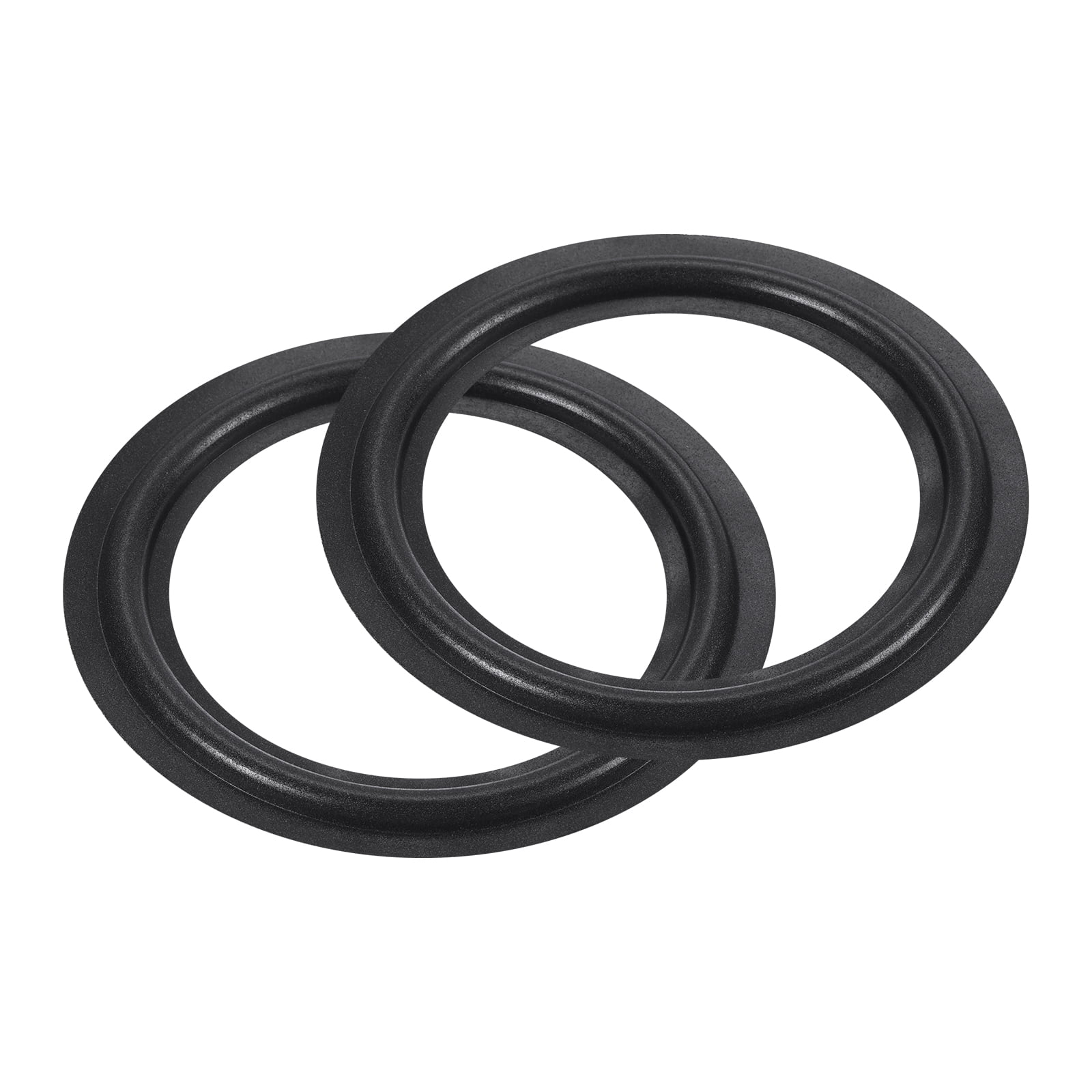 Uxcell Rubber Speaker Foam Edge Surround Rings 5 Inch 82mm x 125mm ...