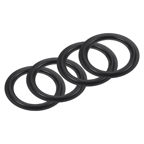 Uxcell Rubber Speaker Foam Edge Surround Rings 5 Inch 82mm x 125mm ...
