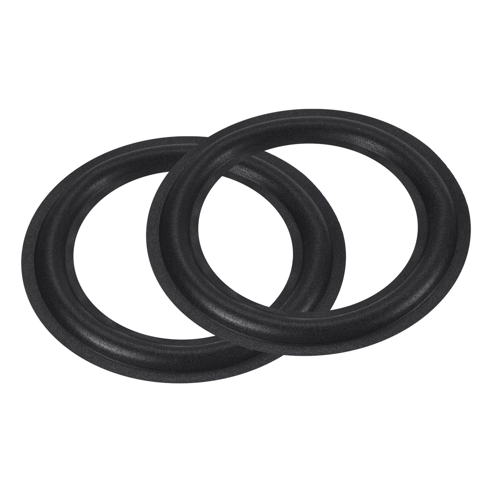 Uxcell Rubber Speaker Foam Edge Surround Rings 6.5 Inch 105mm x 155mm ...